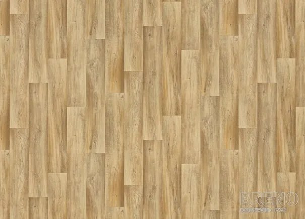 Breno PVC AMBIENT Silk Oak 603M – světlé dřevo, šíře 300 cm