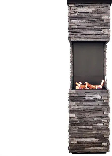 BIO FLAME Biokrb Camelot Grey