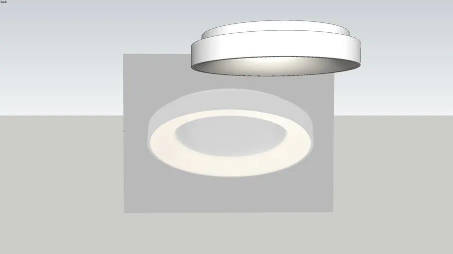 Led2 Stropní LED svítidlo BELLA ø 48 cm, bílá Varianty: 3000K/4000K Casambi TW