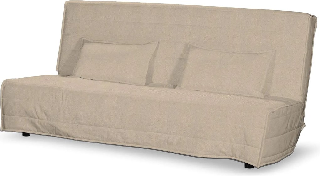 Potah na pohovku IKEA  Beddinge , dlouhý barva béžová látka pletený vzor