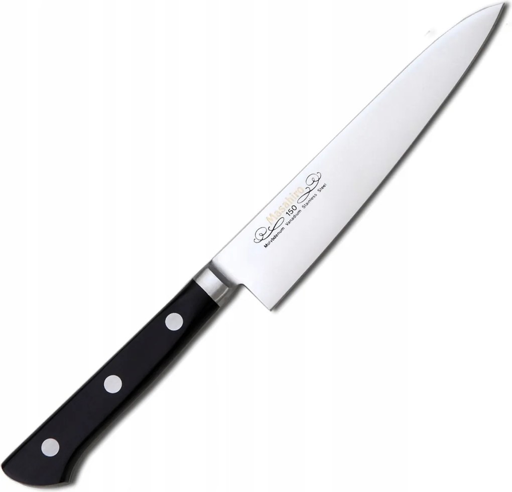 Nůž Masahiro Bwh Chef 21 cm black pakkawood MBS-26 lehký