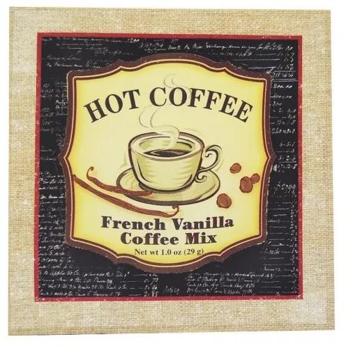 Obrázek na zeď Hot Coffee French Vanilla 38x38cm 11038 No Name VP_11038