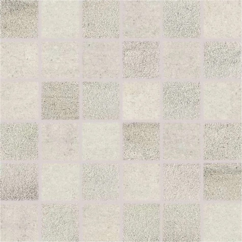 RAKO Cemento - Mozaika 4,7x4,7 cm, šedohnědá DDM06662