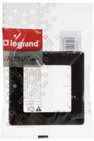 Legrand Valena LIFE rámeček tmavé dřevo 754171