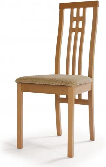 Sconto Jídelní židle AMANDA buk/béžová