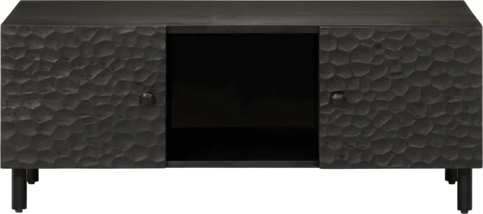 vidaXL Konferenční stolek 100 x 54 x 40 cm masivní mangovník [356903] Barva: Černá