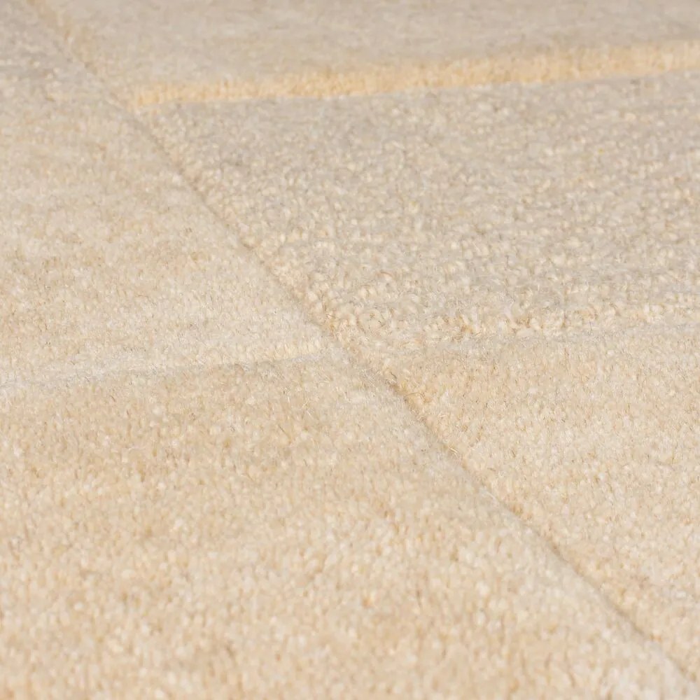 Flair Rugs, Kusový koberec Moderno Checkerboard Natural, 200x290, béžová, ložnice