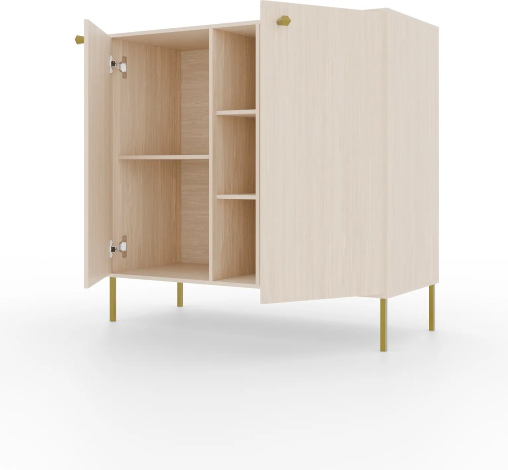ADRK Furniture Komoda 2D 3P Tili CHES-TIL-2D-2P-BS