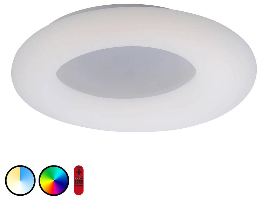 LED stropní svítidlo LOLAsmart Donut, Ø 60 cm