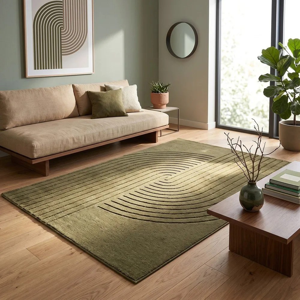 Zelený koberec 200x290 cm Solace – ESTE