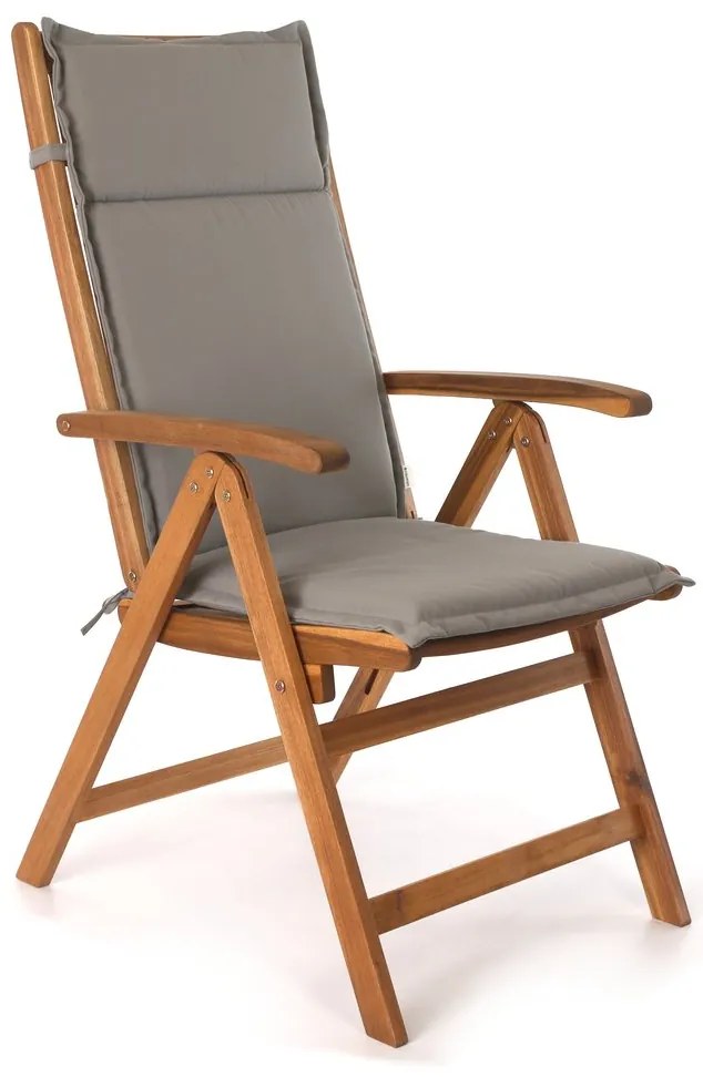 Látkový podsedák 45 × 116 cm, šedá