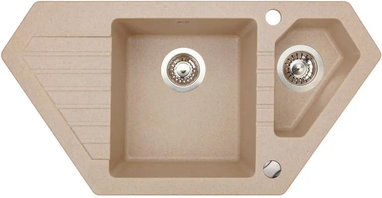 Set Sinks BRAVO 850.1 Beige+MIX 350P
