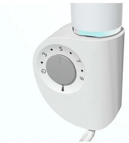 Isan Miro ELEKTRO 1236 x 500 mm koupelnový radiátor bílý
