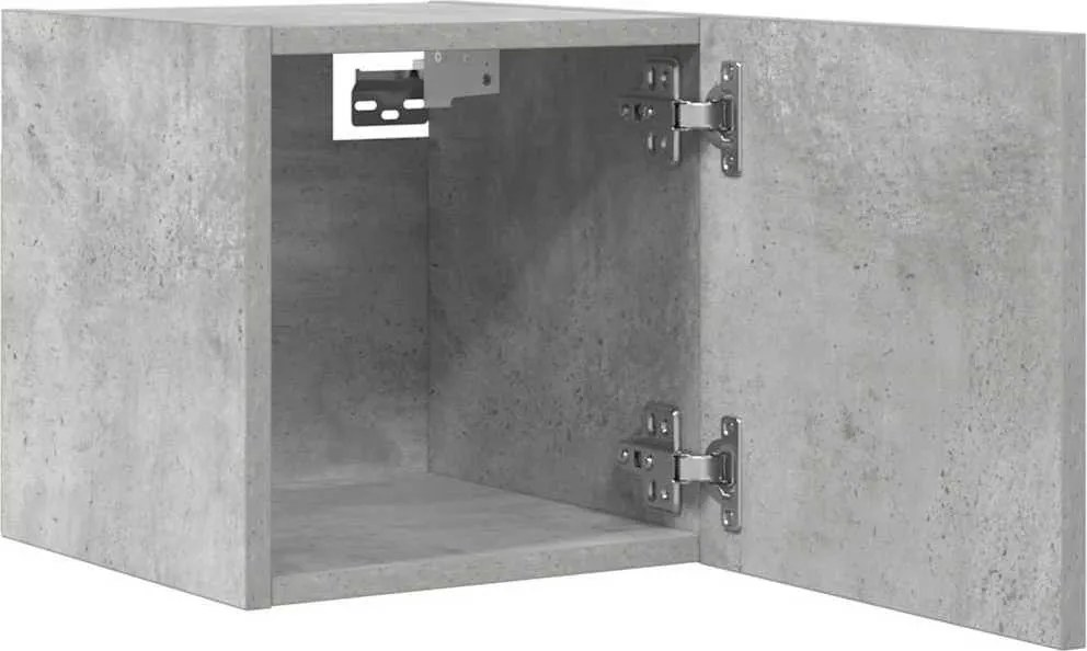 vidaXL Nástěnná TV skříňka 30,5x30x30 cm [804493] Barva: kouřový dub