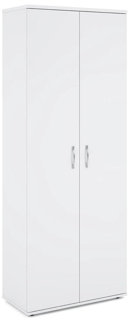 Vysoká šatní skříň Impress 74 x 37 x 190 cm, bílá