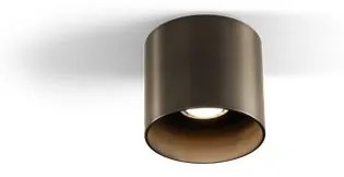Wever Ducré 146720Q0 Ray 1.0 PAR16, bronzové oválné stropní svítidlo, 1x35W GU10, výška 10cm