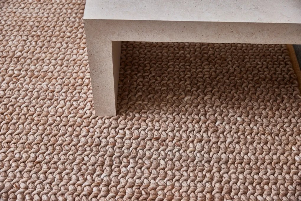 Diamond Carpets India, Ručně vázaný kusový koberec Sigma Sand DESP P106 Brown Mix, 120x170, béžová, ložnice