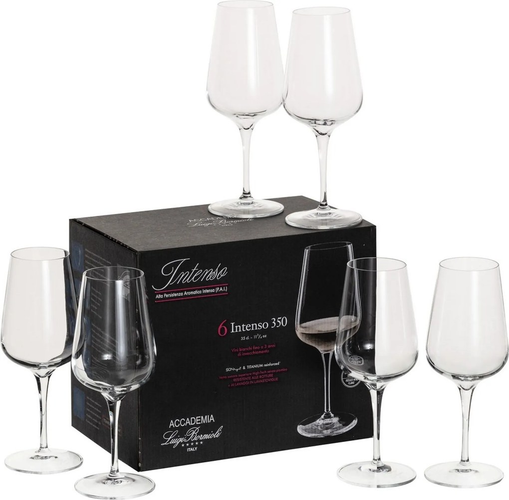 Sklenice na víno Gusto 6 ks. 350ml