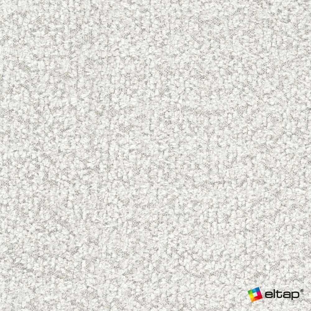 Bílá rozkládací/s úložným prostorem pohovka z textilie bouclé 130 cm Ario - II. jakost – ELTAP