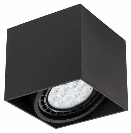 Minimalistické bodové svítidlo Cardi černá