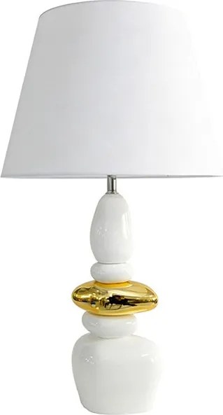Designová stolní lampa Kaloosh 68 cm bílá