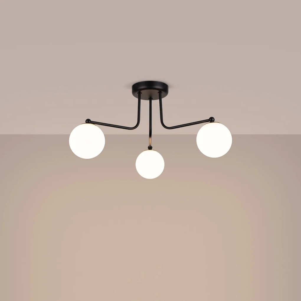Sollux Lighting Lustr ASTRAL 3 černý