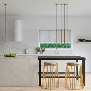 Závěsná lampa SOLLUX PASTELO 3P zlatá G9 3x8W bez žárovky SL.1172