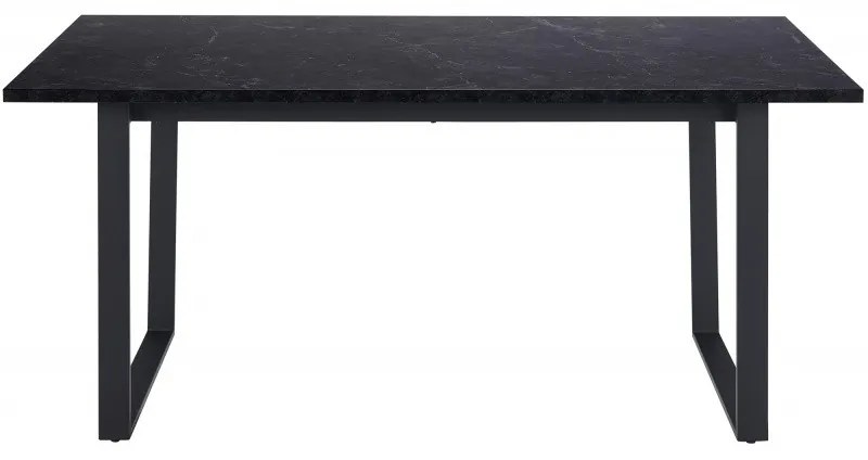 Jídelní stůl Amble 160x90 cm černý mramor