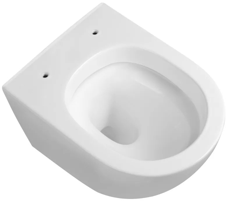 BPS-koupelny Závěsná WC mísa se SoftClose sedátkem HYD-4706, bílá