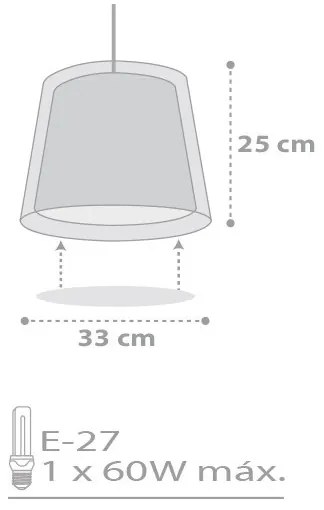 Dalber D-81212L - Dětský lustr na lanku STARS 1xE27/60W/230V