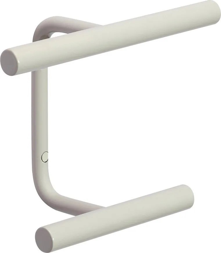 Taupe nástěnný kovový háček Flip – Hübsch