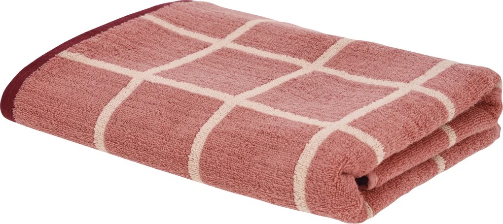 Froté osuška, 70 x 140 cm, 550 g/m² (světle růžová)