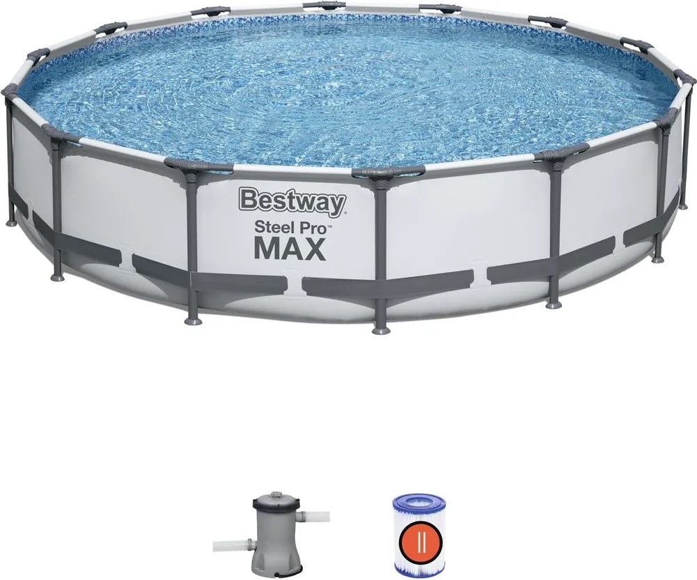 Nadzemní bazén Steel Pro Max 3v1 427 x 84 cm BESTWAY 53365
