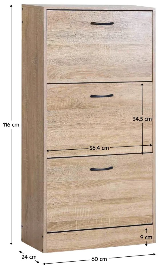 Kondela Botník, 3-řadý, dub, BOTORIA