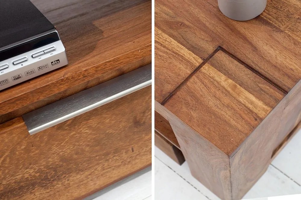 Luxusní TV stolek Timber masiv 135 cm