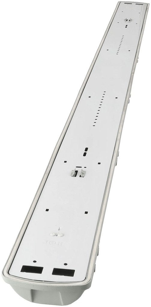MILIO Svítidlo pro LED trubice T8 s odrazovou plochou - 2x150 cm - IP65