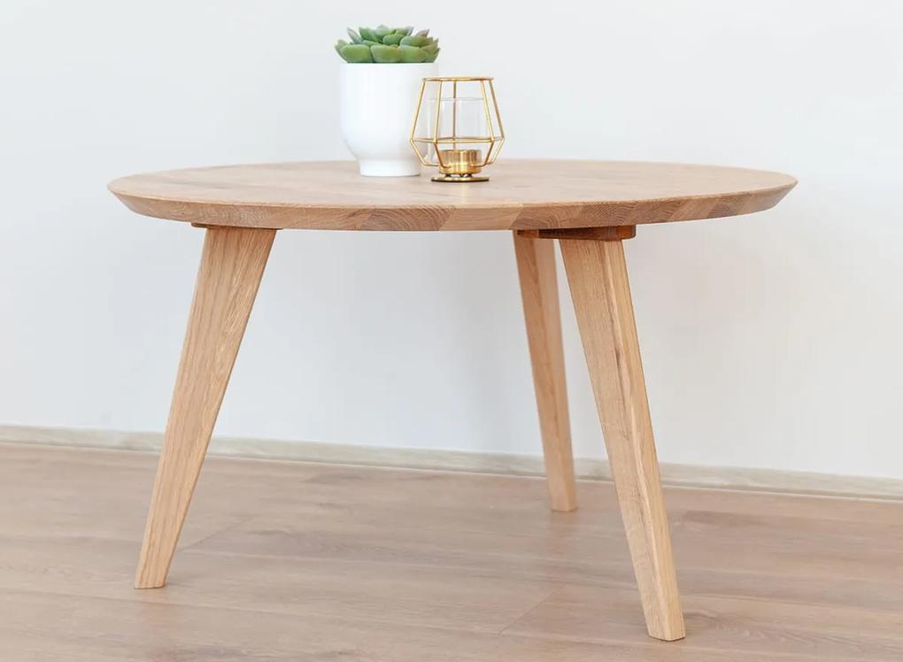 Stará Krása - Own Imports Konferenční stolek z dubového dřeva 48/90/90