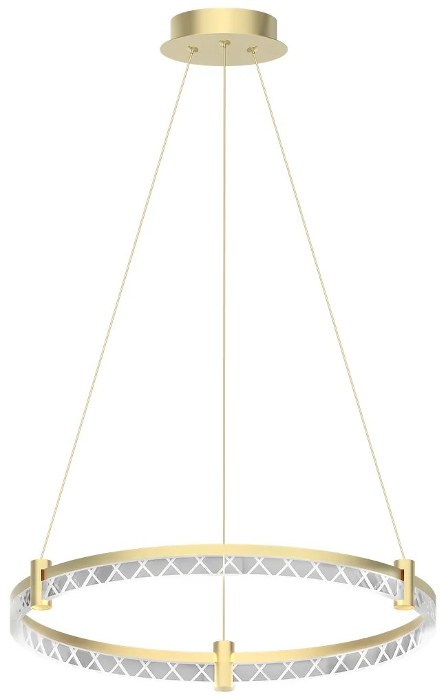 Závěsné LED svítidlo Elegance, 1x LED 36w, 4000k, g