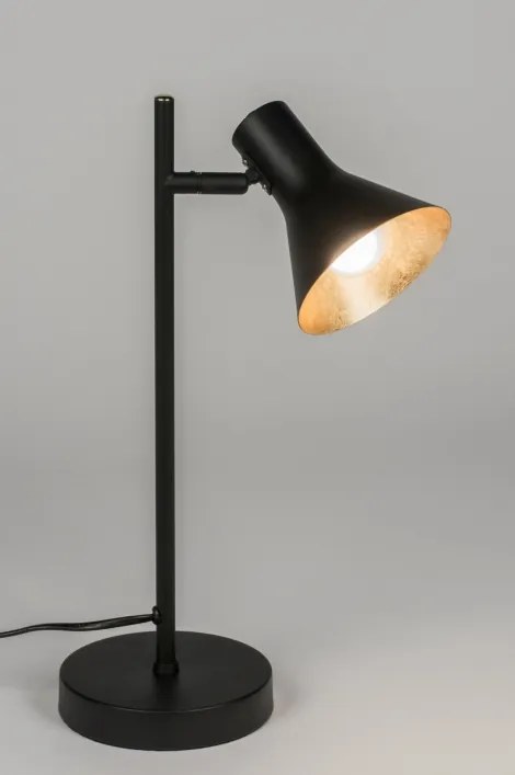 Stolní designová lampa Retro 60 Black and Gold