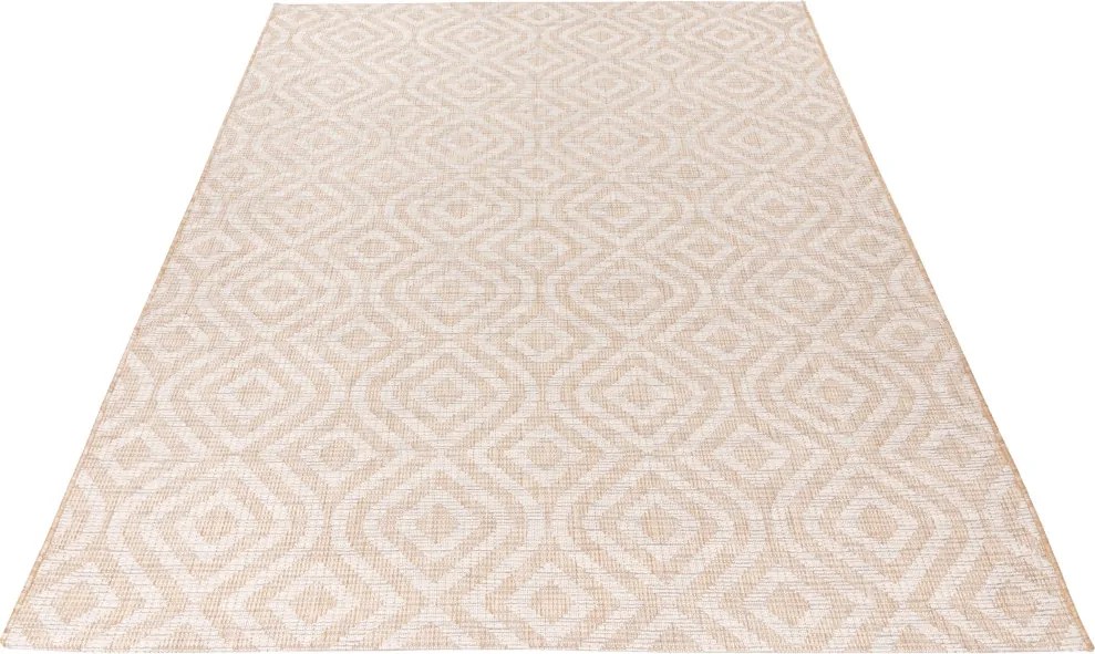 Kusový koberec Nordic 872 taupe – na von aj na doma, 200x290, hnedá, chodba / predsieň, Obsession