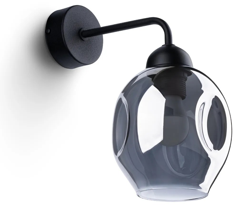 Sollux Lighting Nástěnné svítidlo FILLAN 1 černé