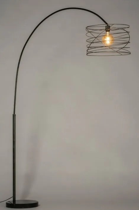 Stojací oblouková lampa Castelgonne