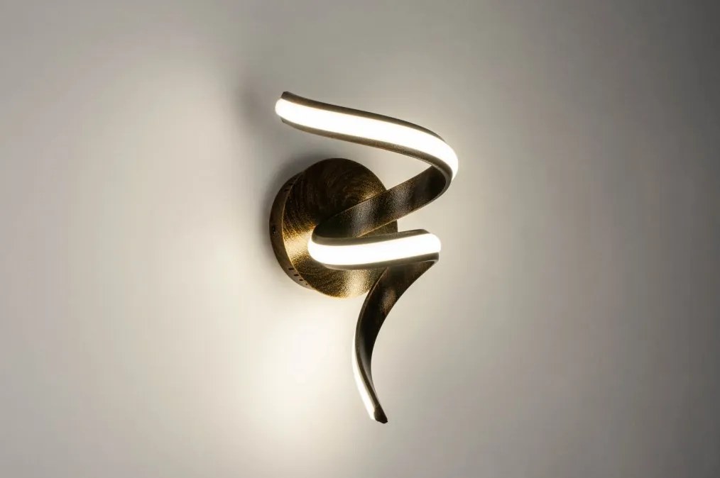 Nástěnné designové LED svítidlo do chodby Bronse Luce Marlenne