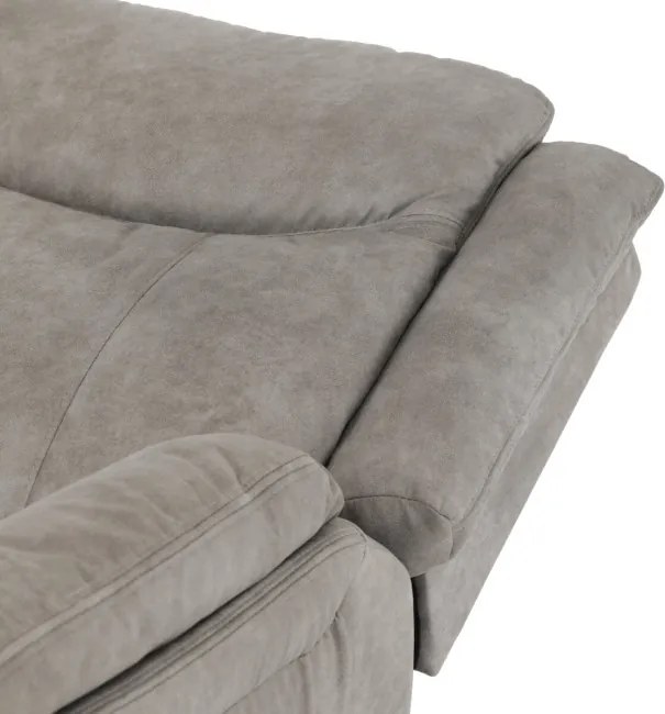 Polohovací křeslo šedé, elektrické TV-Q8668 GREY3