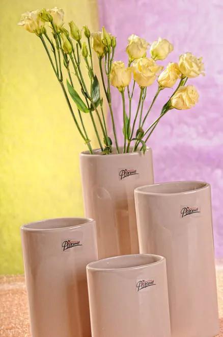 Paramit DITA váza béžová 21 cm | BIANO