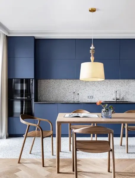 Mosaz & oranžovo-hnědý designový lustr Damo