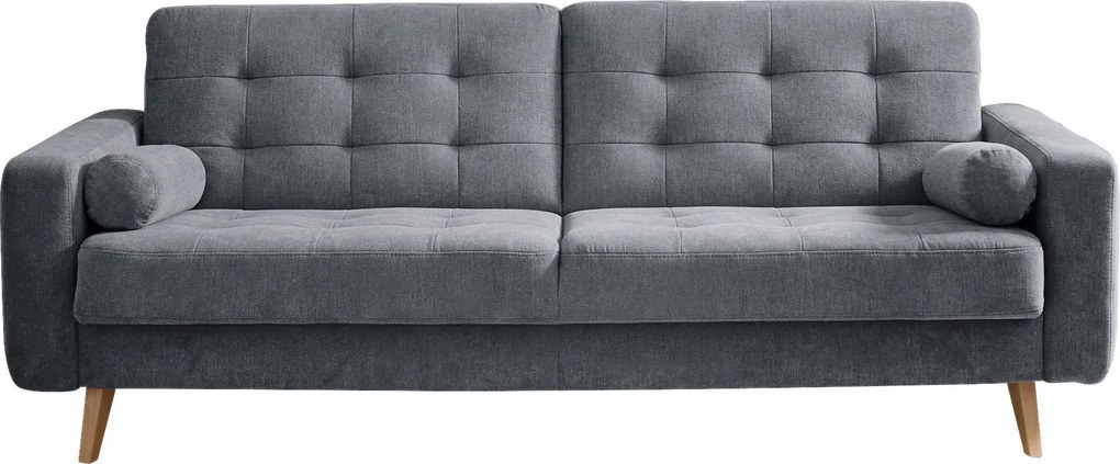 XXXLutz ROZKLÁDACÍ POHOVKA, textil, kompozitní dřevo, antracitová MID.YOU - Rozkládací pohovky - 002220030908
