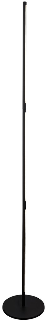 Mantra Torch, černá otočná stojací lampa LED 25W 3000K, výška 171cm