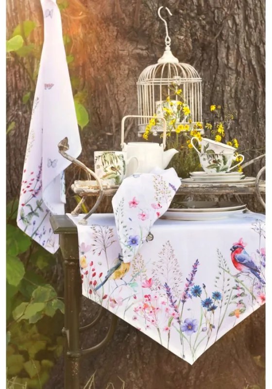 Kuchyňská bavlněná zástěra So Floral