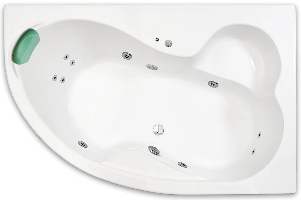 Arttec Niké Surf 160 x 105 cm vana hydromasážní akrylátová pravá PAN04399